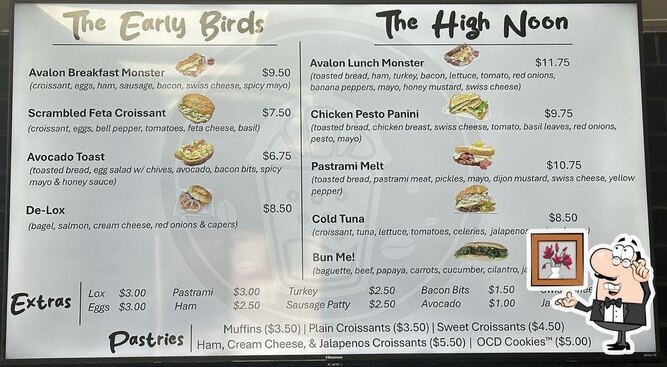Avalon Cafe And Boba, Carson - Menú del restaurante, precios y reseñas