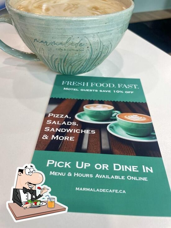 Carta de The Marmalade Cafe & Coffee Bar, Sheet Harbour
