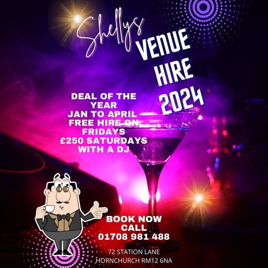 Shelly’s Bar & Nightclub Hornchurch, Hornchurch - Restaurant menu ...