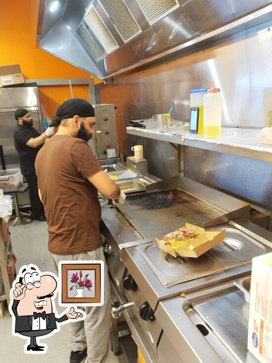 Menu at Kebab Hut restaurant, Christchurch