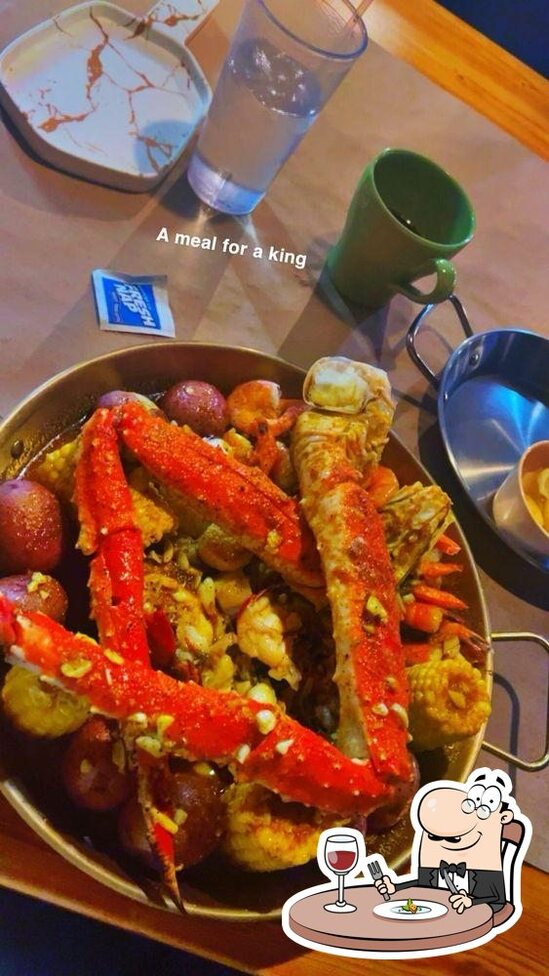 Menu at Hooked Seafood Boil & Bar, Kennewick