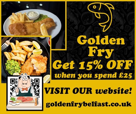 Golden Fry, Belfast - Restaurant menu, prices and reviews