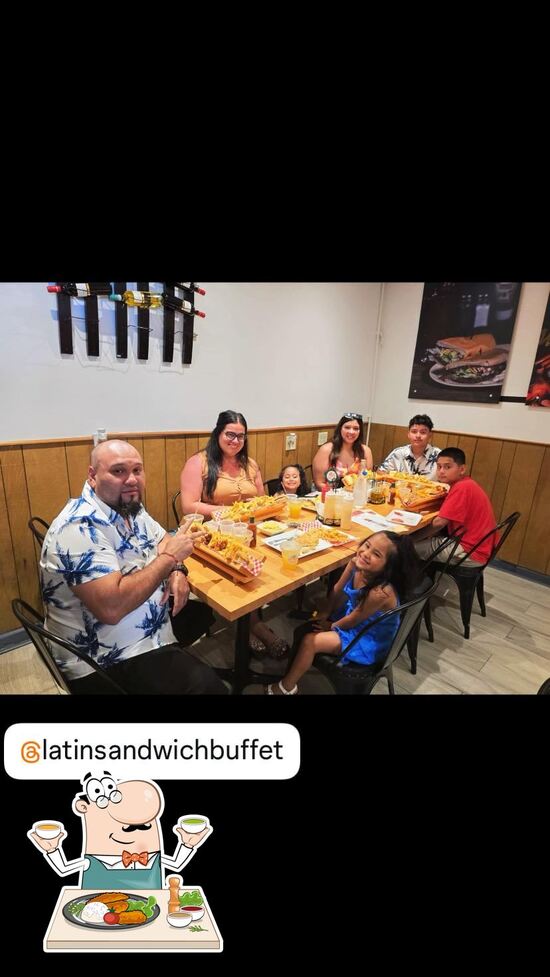 Menu at Latin Sandwich Buffet Restaurant, Hialeah