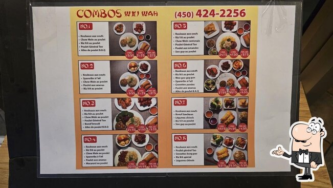 Wei Wah Buffet, Vaudreuil-Dorion - Restaurant menu, prices and reviews
