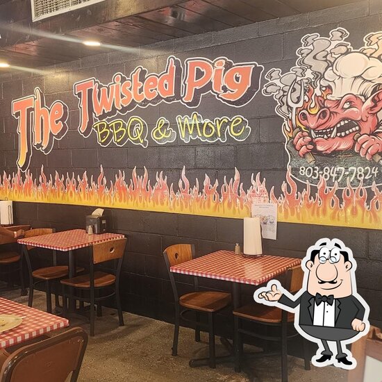 Menu at The Twisted Pig restaurant, Lugoff