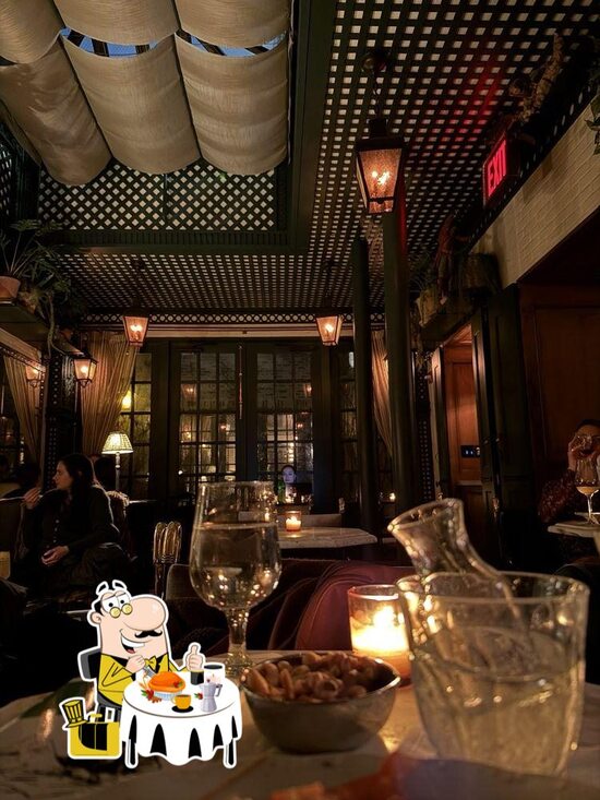 Menu at Lobby Bar at The Hotel Chelsea, New York City