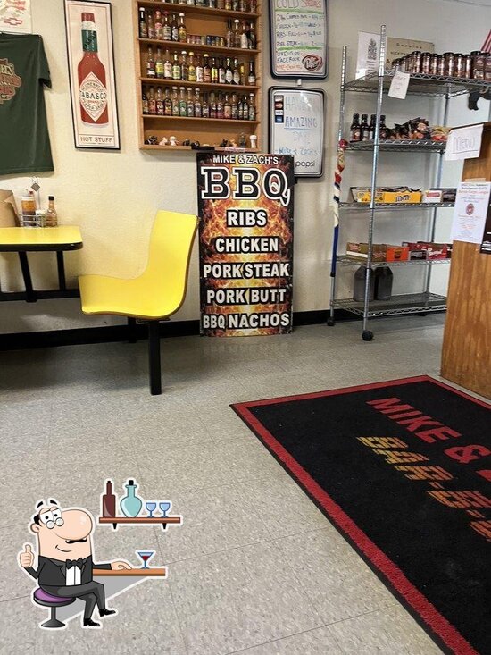 Menu at Mike & Zach BBQ, Poplar Bluff