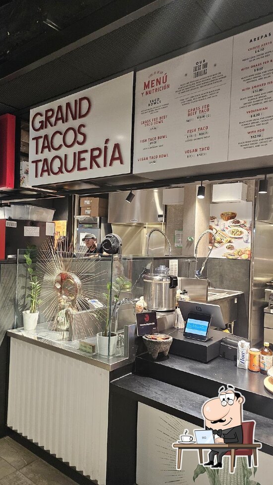 Menu at Grand Tacos Taqueria. Now MANOTAS Health Based Spanish, Mexican ...