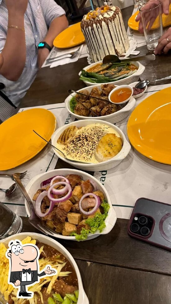 Menu at Conrad's Dagupan restaurant, Dagupan