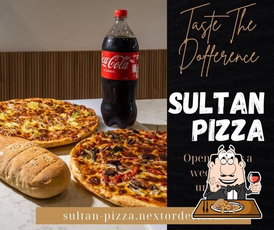 Menu at Sultan Pizza pizzeria, Dandenong