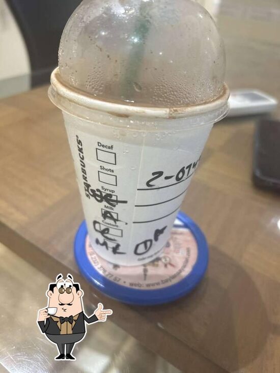 Menu at Starbucks, Surat, 16