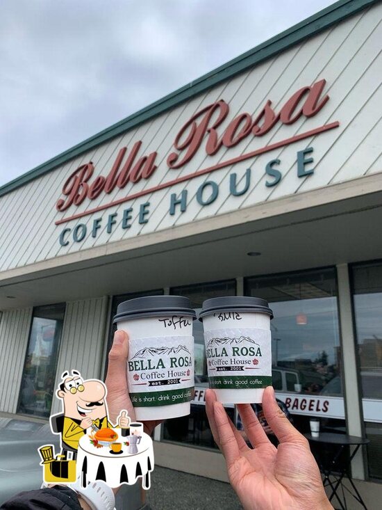 Menu at Bella Rosa Coffee House, Port Angeles
