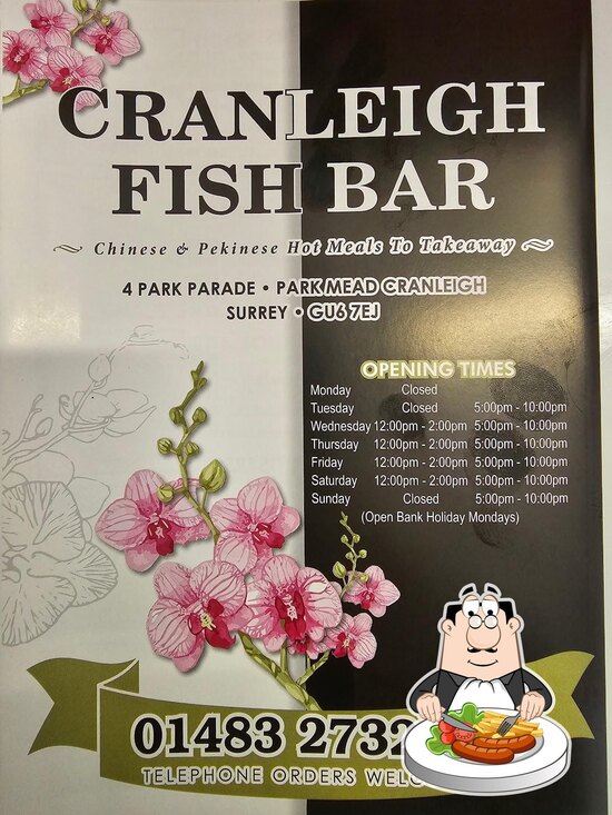 Cranleigh Fish Bar, Cranleigh - Restaurant menu, prices and reviews