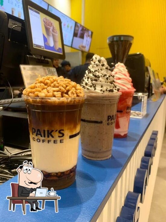 Paik's Coffee - SM City Clark, Angeles - Restaurant menu, prices and ...