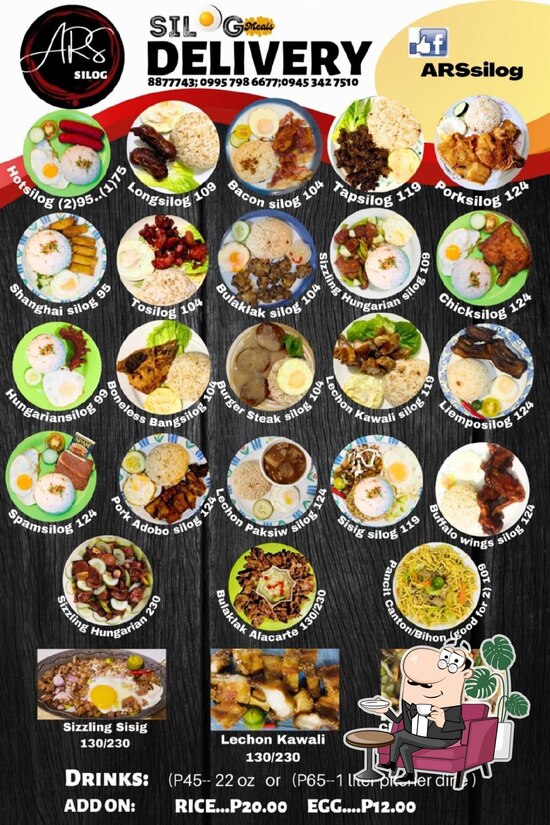 ARS Silog, Imus - Restaurant menu, prices and reviews