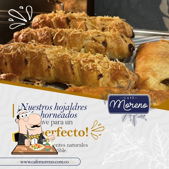 Café Moreno Hacienda Santa Bárbara, Bogotá - Menú del restaurante ...