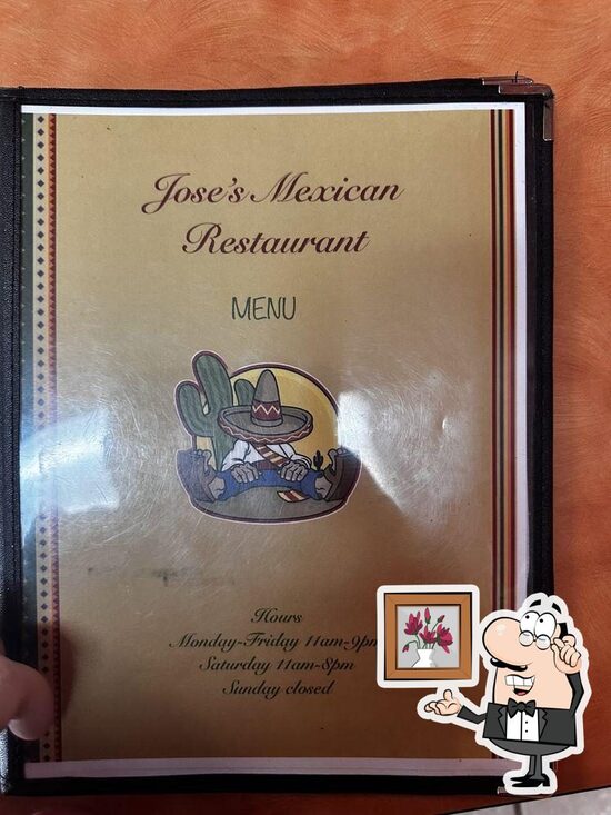 Menu at Jose's Mexican Restaurant, Highlands