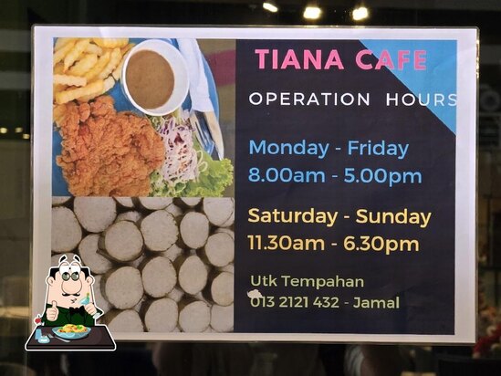 Tiana Cafe, Shah Alam - Restaurant menu, prices and reviews