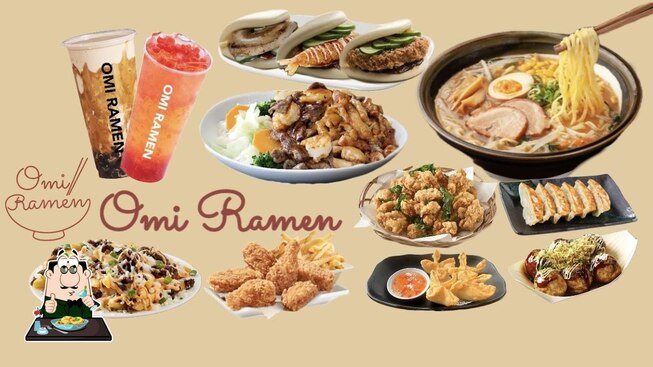 Menu at Omi Ramen•Teriyaki•Boba Tea restaurant, Fayetteville