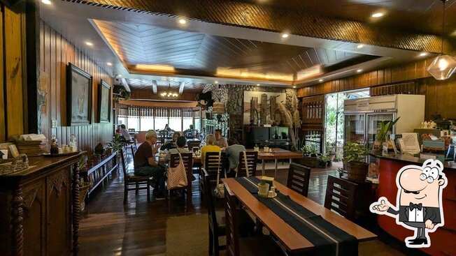 Menu at The Cozy Cove restaurant, Baguio