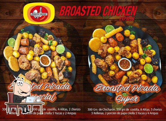 BROASTED CHICKEN Express Santa Barbara, Bogotá - Menú del restaurante ...
