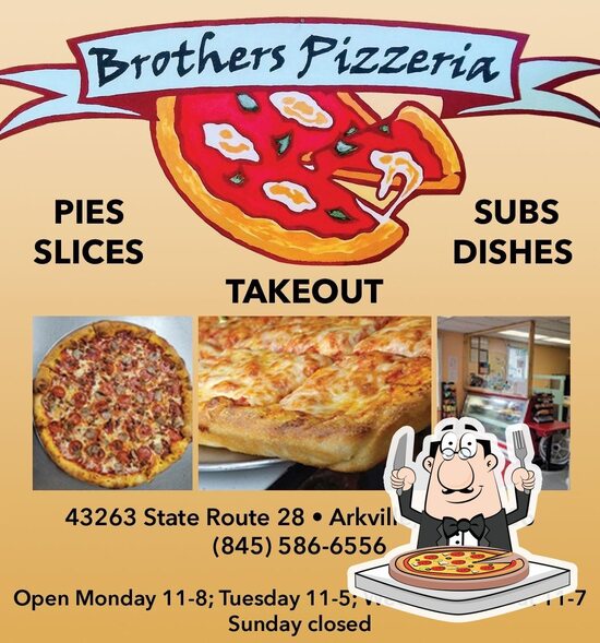 Brothers pizzeria Inc, Arkville - Restaurant menu, prices and reviews