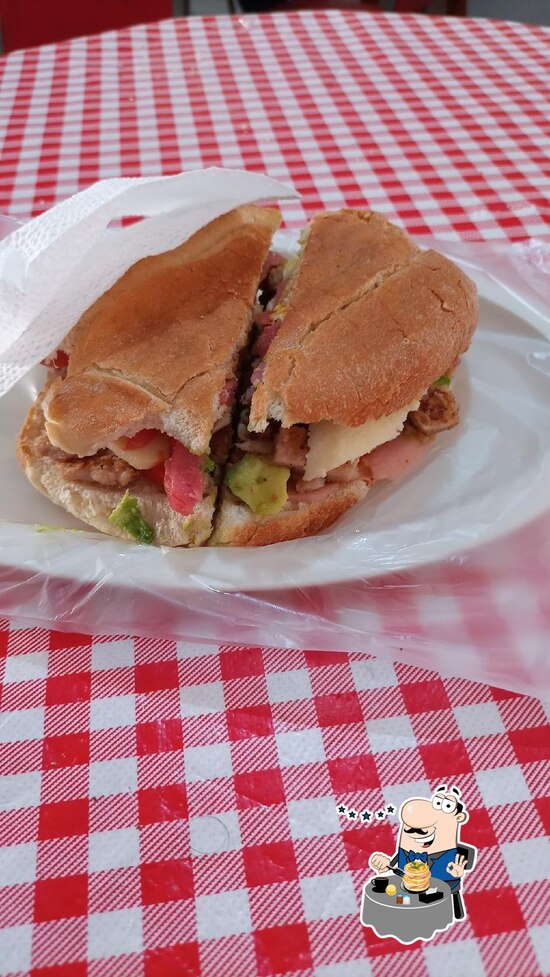 Carta del restaurante Tortas "Don Gus"., Morelia