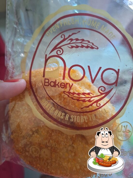 Menu at Nova Bakery, Mentok