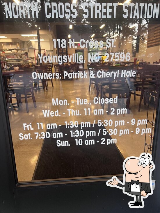 North cross street station, Youngsville - Restaurant menu, prices and ...