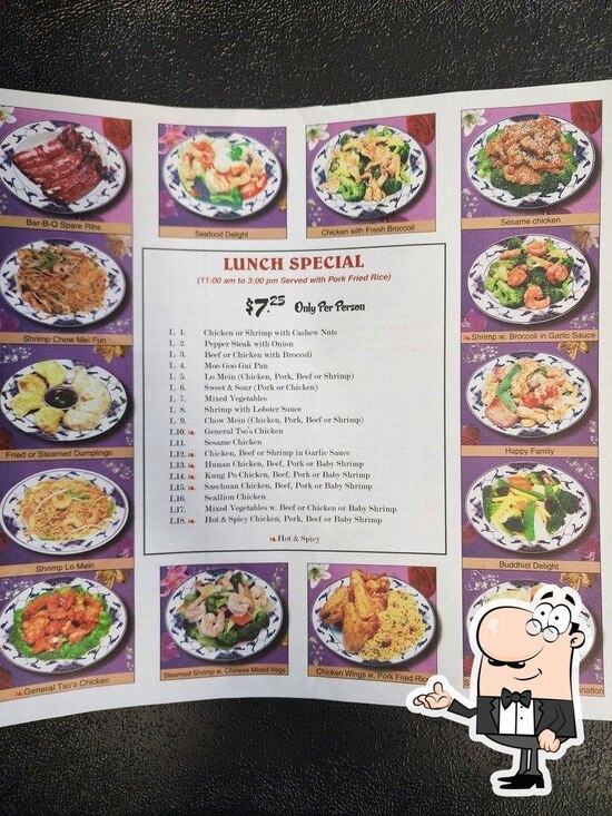 Spring Garden Chinese Restaurant, Spencer - Restaurant menu, prices and ...