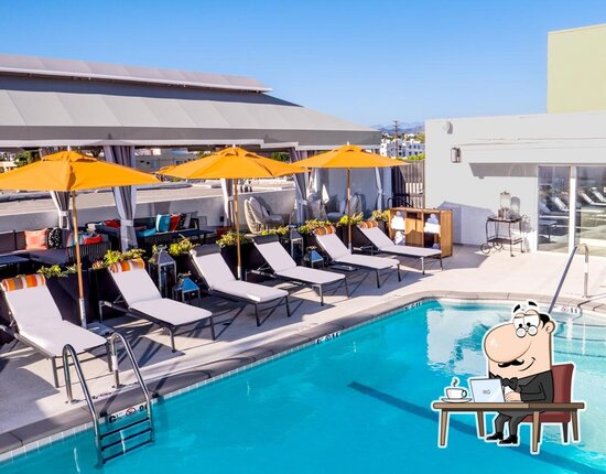 Le Parc Rooftop Pool and Bar, West Hollywood - Restaurant menu, prices ...