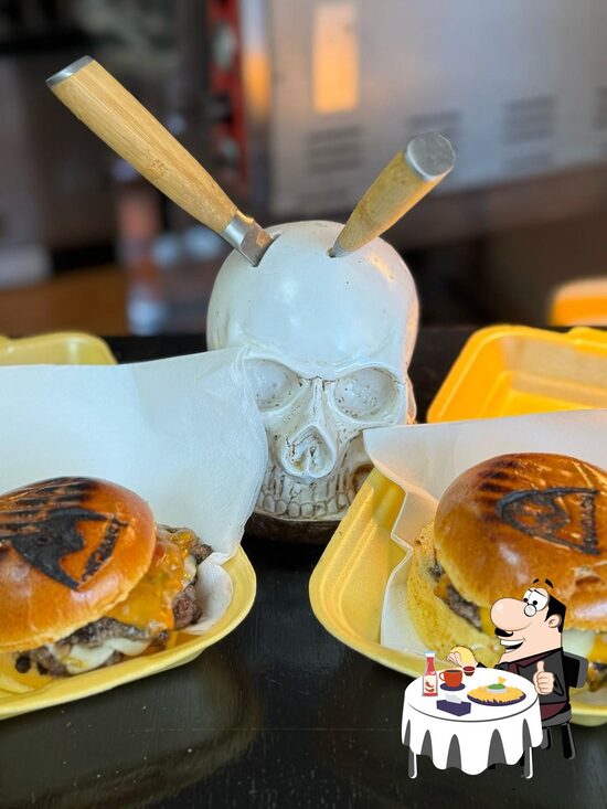Menu at PSYCHO Burger & Shawarma restaurant, Benidorm