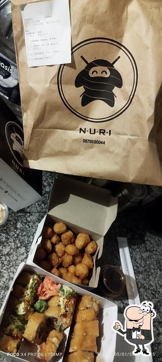 Nuri sushi, Cape Town - Restaurant menu, prices and reviews