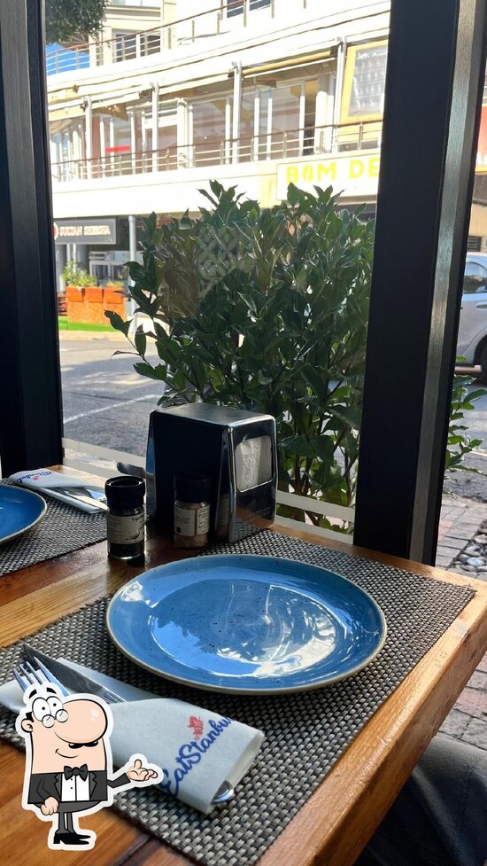 Menu at EatStanbul restaurant, Cape Town