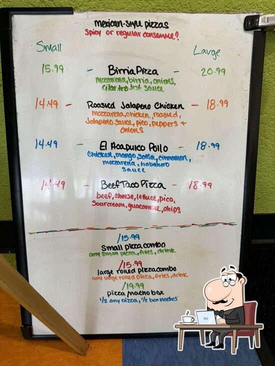 Borrachos Mexican American Diner, Rapid City - Restaurant menu, prices ...
