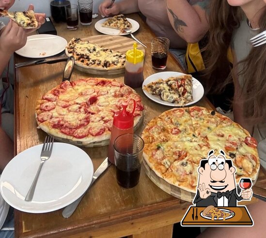 Menu at Lev's Pizza restaurant, Puerto Princesa, QPW7+63R