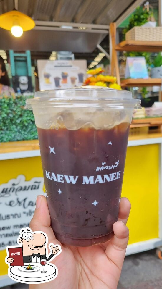 Carta de ร้านกาแฟแก้วมณี Kaew Manee, Lat Sawai
