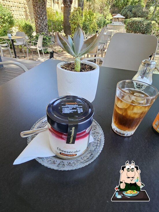 Menu at The Cyprus Museum Cafe, Nicosia