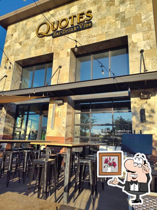 Quotes, Houston - Restaurant menu, prices and reviews