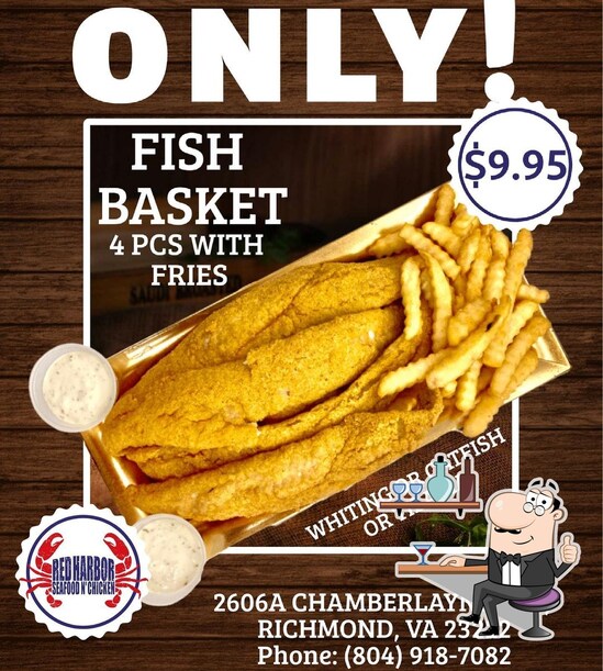 Red Harbor Seafood N' Chicken, Richmond - Restaurant menu, prices and ...