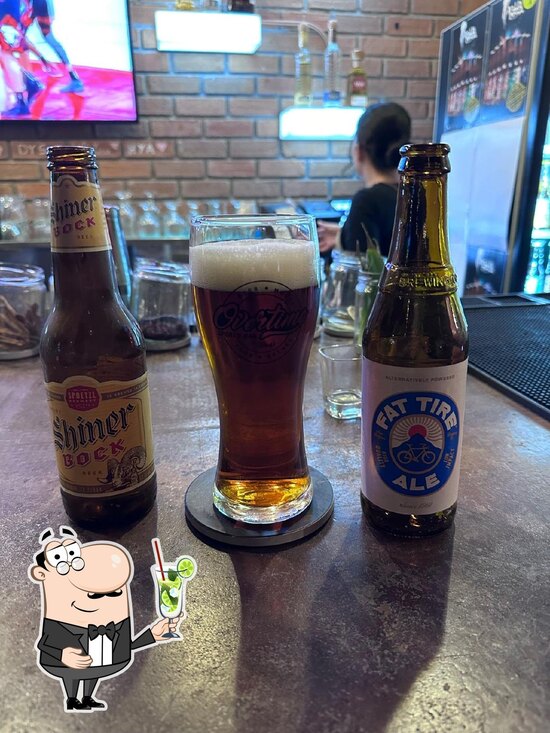 Menu at Overtime Sports Bar, Ensenada