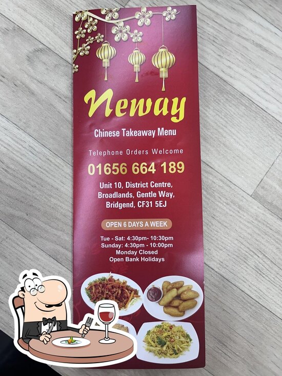 Neway Chinese, Bridgend - Restaurant menu, prices and reviews