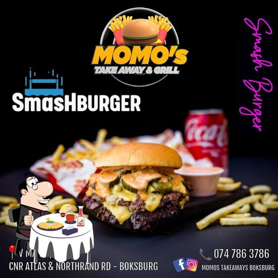 Menu at Momo's Takeaways & Grill (Halaal), Boksburg