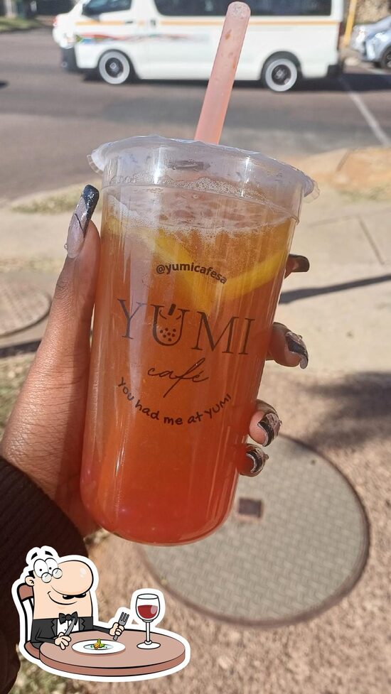 Menu at YUMI café cafe, Pretoria