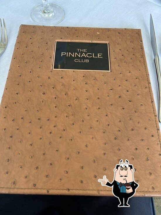 Menu at Pinnacle Club, Augusta