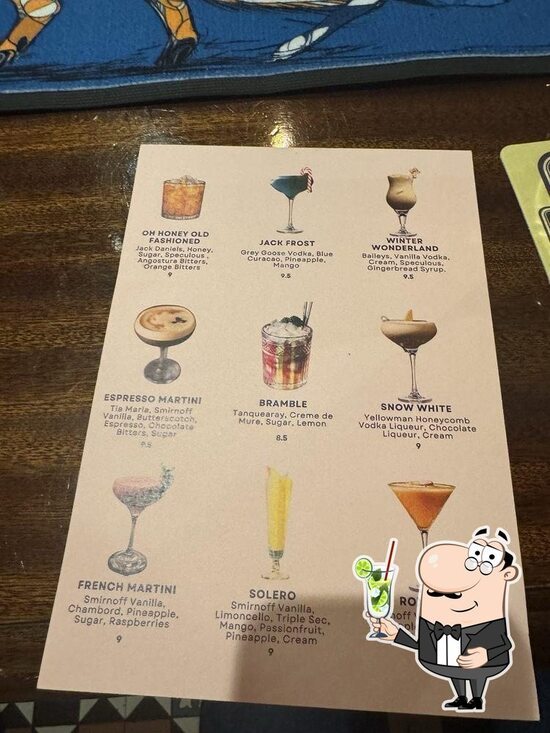 Menu at The Lansdowne Hotel pub & bar, Belfast
