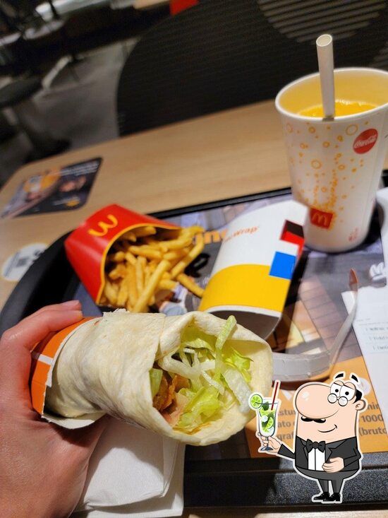 Menu at McDonald's Vilnius Parkas restaurant, Vilnius, Seinų g. 3