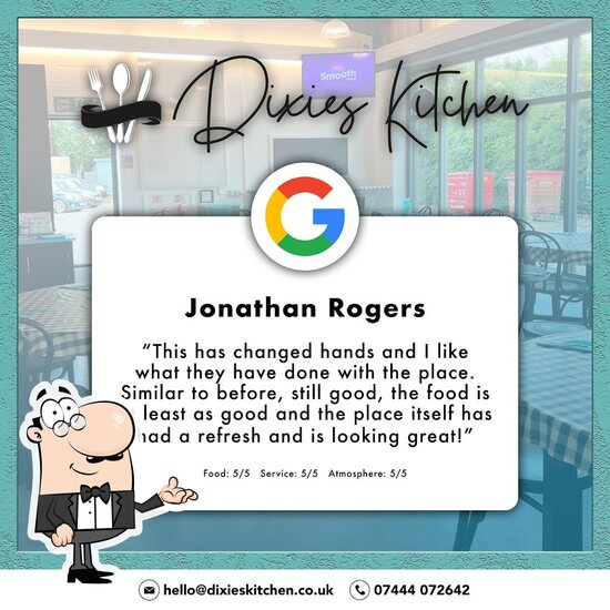 Dixie's Kitchen, Fakenham - Restaurant menu, prices and reviews