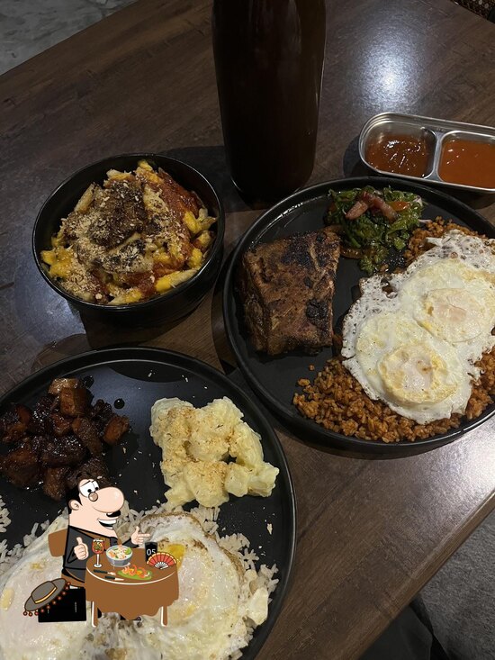 Menu at The Smokery restaurant, Angeles