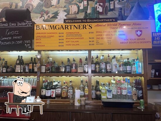 Baumgartner's Cheese Store & Tavern, Monroe - Restaurant menu, prices ...